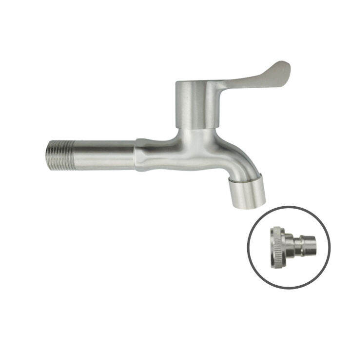 SHARK SP125 304 wall faucet 1/2X4" cold line | Lazada PH