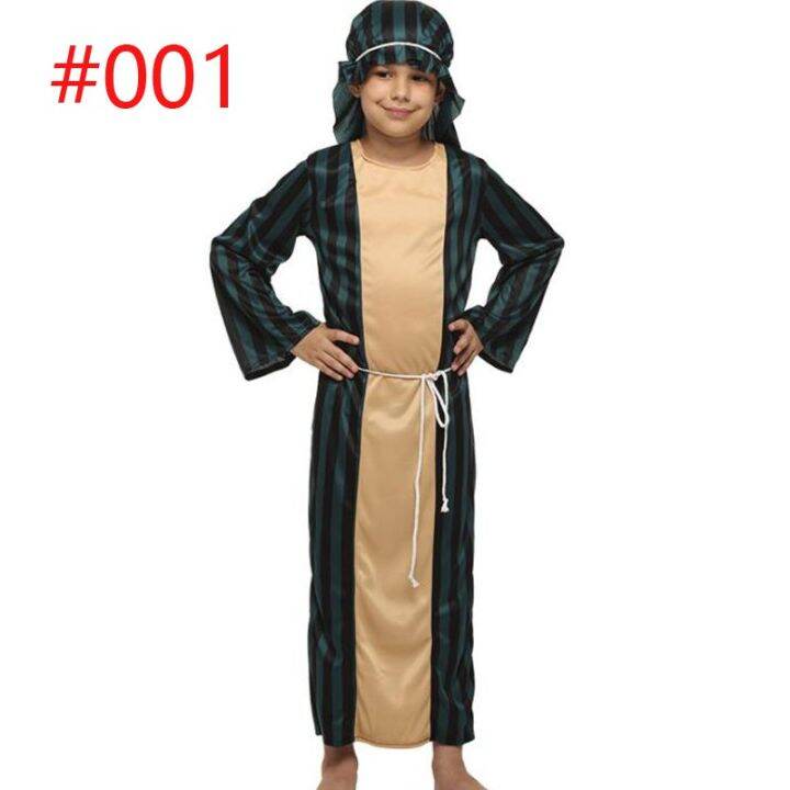 Children's cosplay Costumes Arab Prince Dress Up Muslim Arabian warrior ...