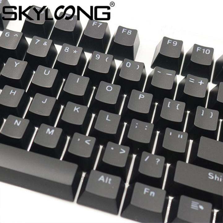 Skyloong SKYLOONG 106 Keys PBT Solid Color Backlight Keycaps ...