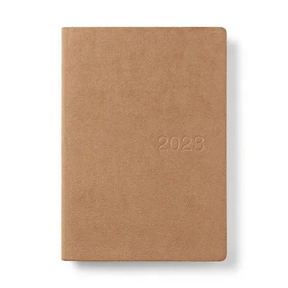 MUJI 2023 Faux Suede Cover Monthly / Weekly Planner A5 | Lazada PH