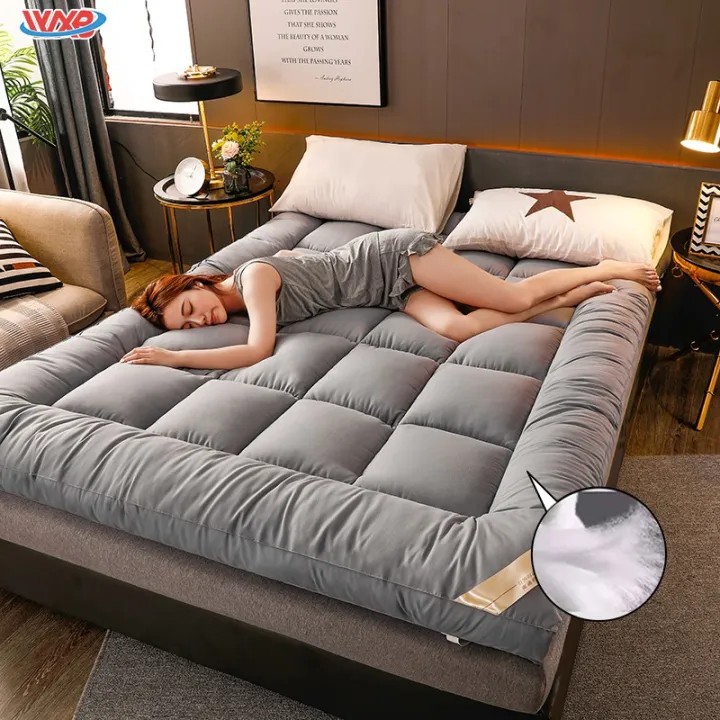 WJ(พร้อมส่งมากมาก) ท็อปเปอร์ Topper (3.5F 5F 6F) ที่นอน เบาะรองที่นอนขนห่านเทียม นอนสบายหนานุ่มๆ ...