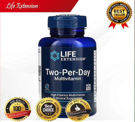 Life Extension Two-Per-Day Multivitamin 120 Capsules - High Potency ...