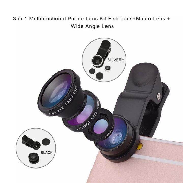 【CW】 Multifunctional Lens Macro Wide Transform Into | Lazada.co.th