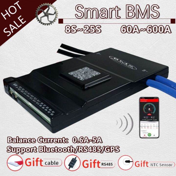 [พร้อมส่ง] Smart JK Bms Jikong มี Active Balance ในตัว 1A 5A 8S 12S 13S 14S 16S 17S 20S 24S 100A ...