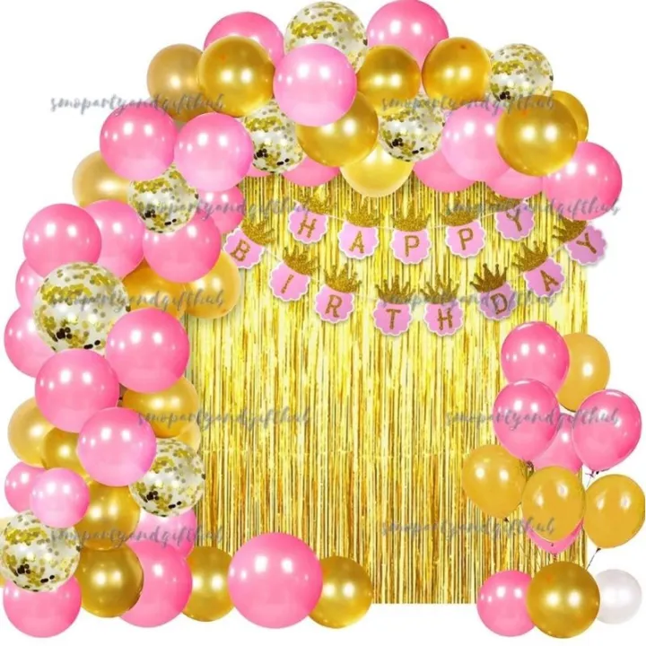 Happy Birthday Complete Garland Set Party Decorations- Combination of ...