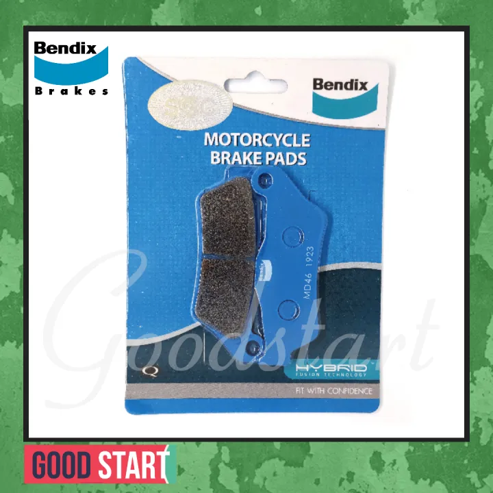 Bendix Brake Pads MD46 for ROUSER 135, FZ15, SZ16, Discover 135, WIND ...