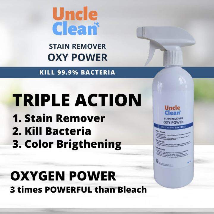 Stain Remover Oxy Power | Uncle Clean - 3 times more Powerful than ...