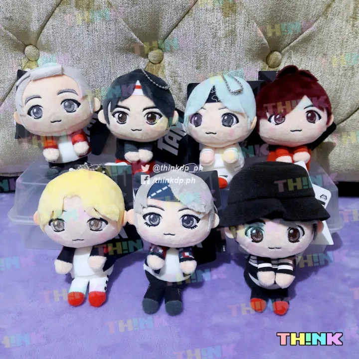 ON HAND BTS Tinytan MIC Drop Mini Plush Keychain (rm jin yoongi jhope ...