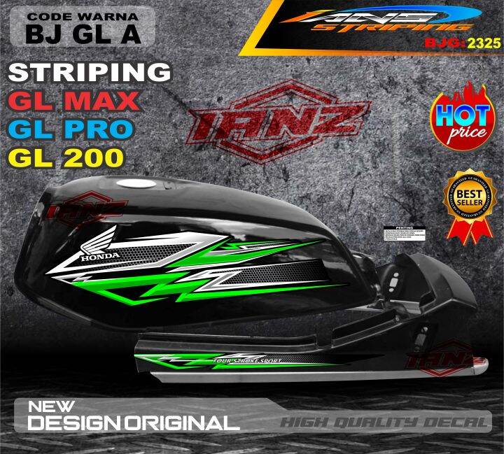 STIKER MOTOR GL PRO GL NEWTECH NEOTECH / VARIASI STIKER MOTOR GL ...