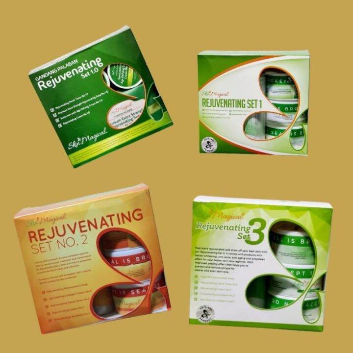 COD 100 original Skin Magical age defying collagen/rejuve/sunblock set ...