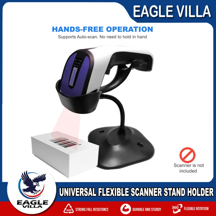 EAGLE VILLA Xprinter Universal Flexible Barcode Scanner Stand Holder For Handheld Barcode ...
