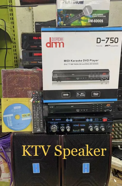 Set Karaoke/Videoke Megapro Midi D-750 with 18K++songs with Amplifier ...
