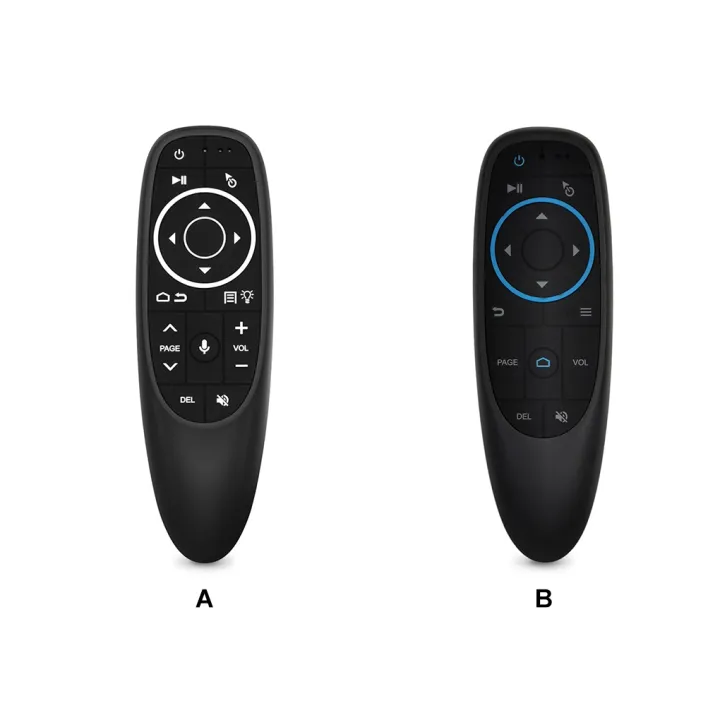 Voice Remote Control Gyroscope Backlight Wireless Controller with ...