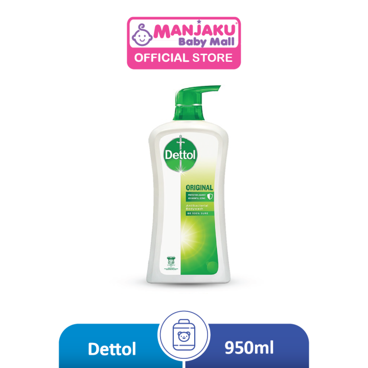 Dettol Shower Gel Original Antibacterial Body Wash 950g Lazada