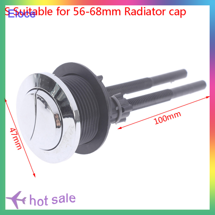 Eioce 1pc Dual Flush Toilet Tank Button Round Shape Toilet Push Dual ...