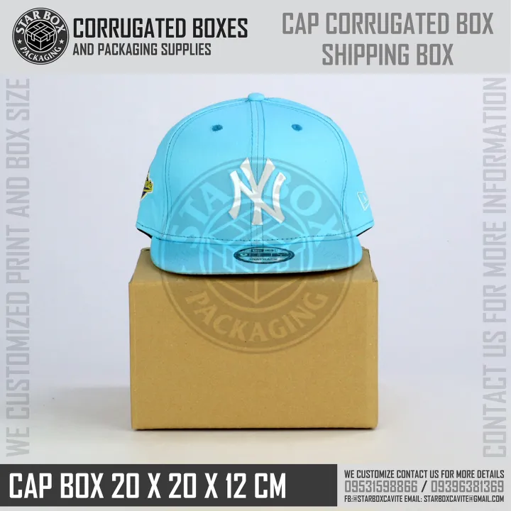 Starbox Snap Back Baseball Cap Box Corrugated Box Hat Cap Shipping Box ...