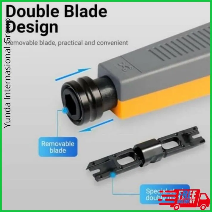 Amp Impact & Punch Down Tool / Tang Krone Modular Jack Rj 45 Kualitas ...