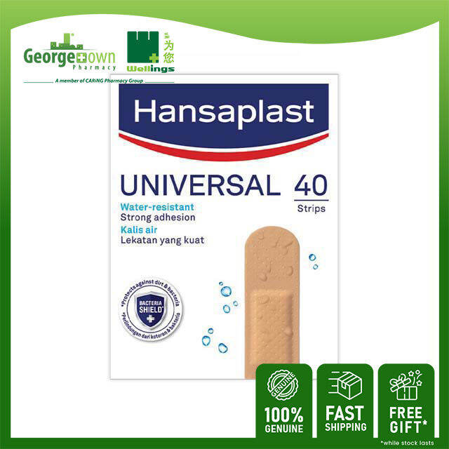 HANSAPLAST UNIVERSAL WATER-RESISTANT PLASTER STRIP 40S | Lazada