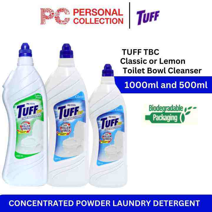 Tuff TBC Toilet Bowl Cleanser Classic 1000ml Personal Collection ...
