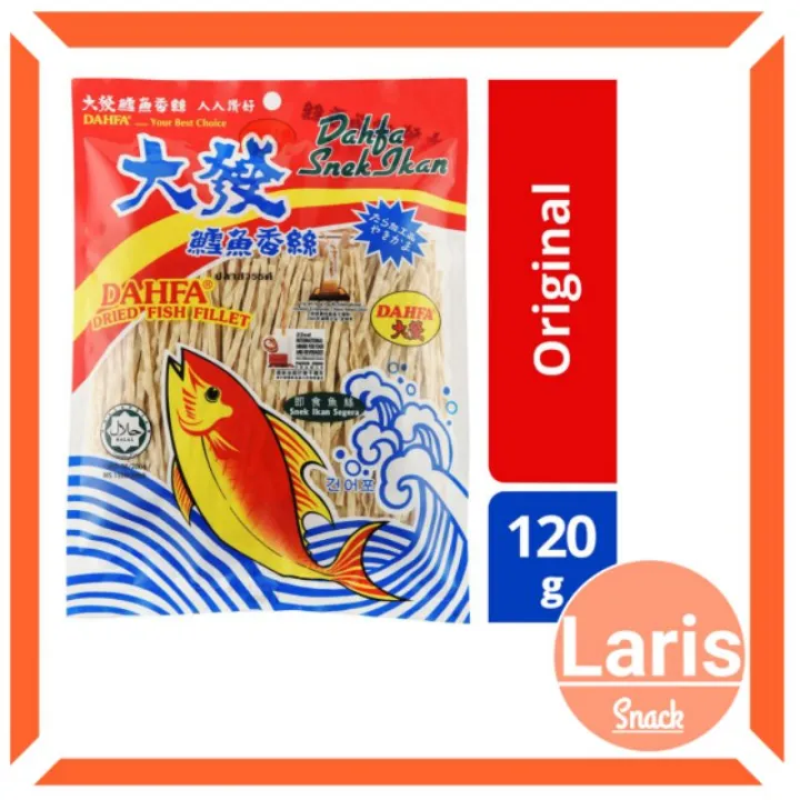 Fish Snack Dahfa Malaysia 120g / Snek Ikan Mirip Juhi Import Impor ...