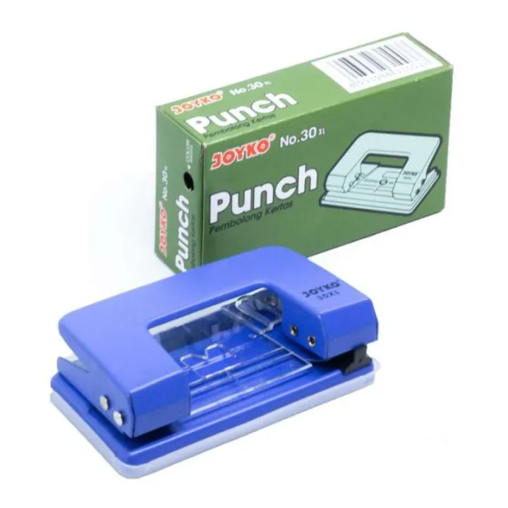 Pembolong Kertas Dua Lubang joyko / two punch hole / Punch no.30 Joyko ...