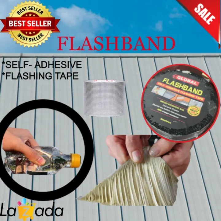Flashband Self Adhesive Tape Waterproof Sealant Aluminum Foil Butyl ...