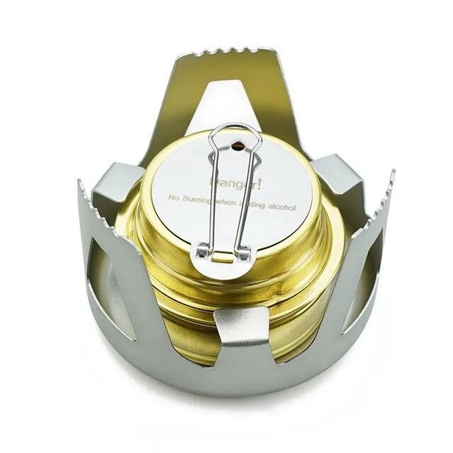 Portable Mini Split Alcohol Stove Burner Outdoor Camping Picnic Cooking ...