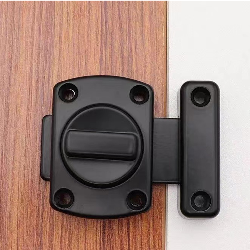 LAICAI-1 [คลังสินค้าพร้อม] หมุนสลักกลอนประตู,โลหะผสมสังกะสีหนาAnti ...