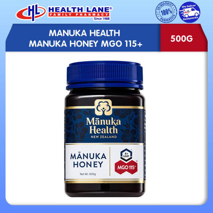 MANUKA HEALTH MANUKA HONEY - MGO 115+ 500G | Lazada