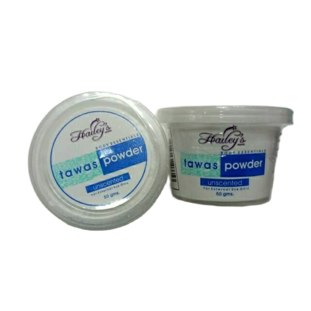 Hailey's TawAs Soft Powder and Unscented 50g(5pcs) | Lazada PH