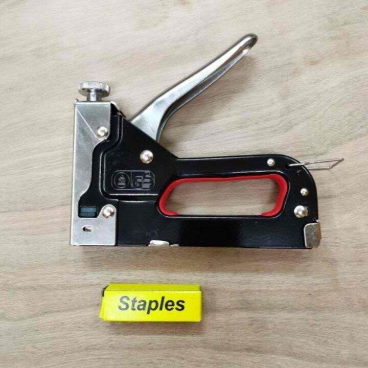 Staple Gun with Staple Wire Heavy Duty Staple Gun Tacker | Lazada PH