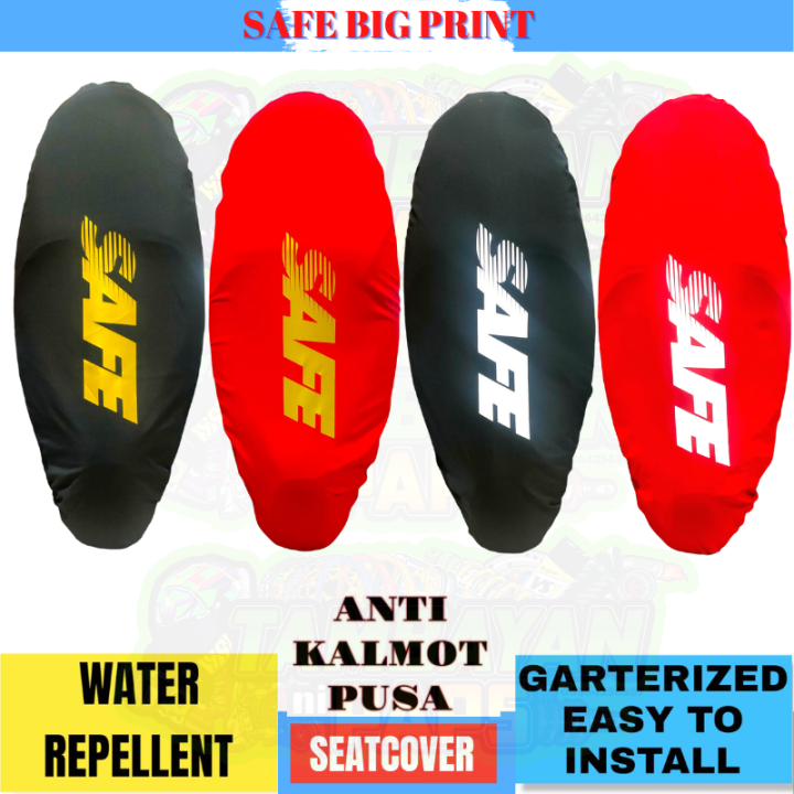 MOTORCYCLE SEAT COVER ANTI KALMOT (SAFE BIG PRINT) UNIVERSAL SMALL ...