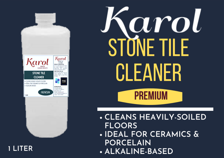 KAROL Stone Tile Cleaner 1 Liter (Ceramic, Porceramic, Porcelain ...