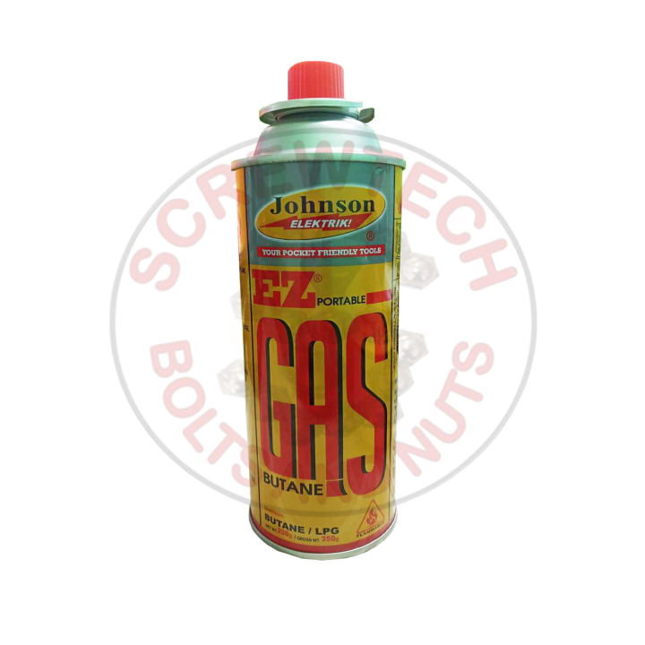 Johnson Elektrik EZ Portable Gas Butane 250 grams | Lazada PH