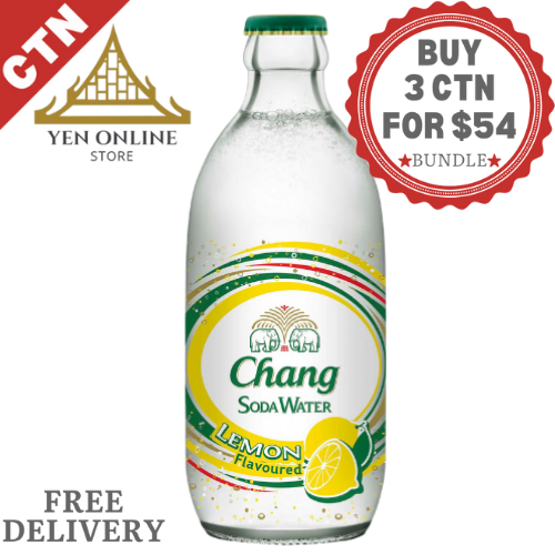 Chang Soda Lemon Water ( 24 x 325 ML ) | Lazada Singapore
