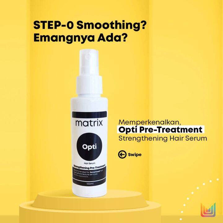 MATRIX OPTI PRE-TREATMENT STRENGTHENING 100ML | HAIR SERUM | Lazada ...