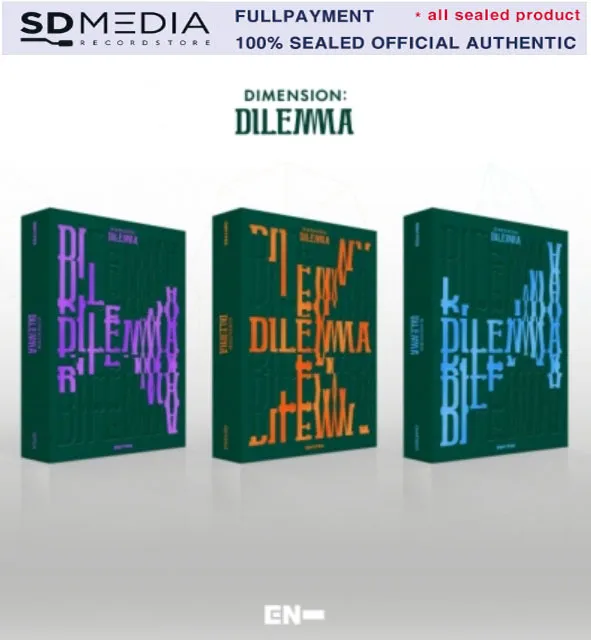 ENHYPEN - DIMENSION : DILEMMA (ODYSSEUS / SCYLLA / CHARYBDIS Ver.) | Lazada PH