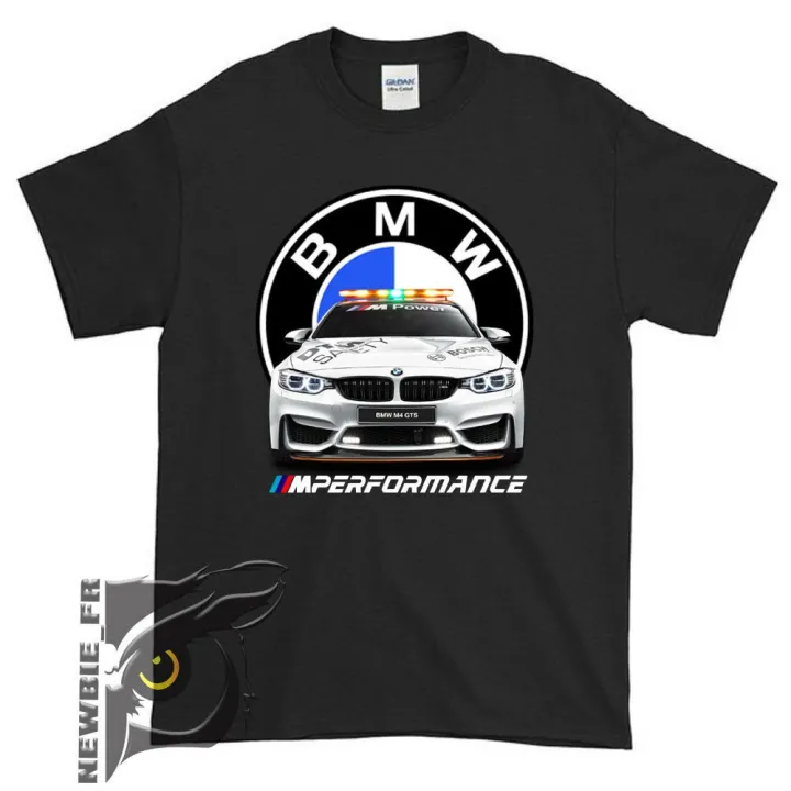 แฟชั่นขายร้อน Bmw M4 Gts Imm Performsnce โลโก้ผู้ชายเสื้อยืด Gildan ...