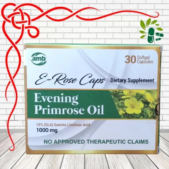 E - ROSE (EVENING PRIMROSE OIL) 30 Softgel Capsules | Lazada PH