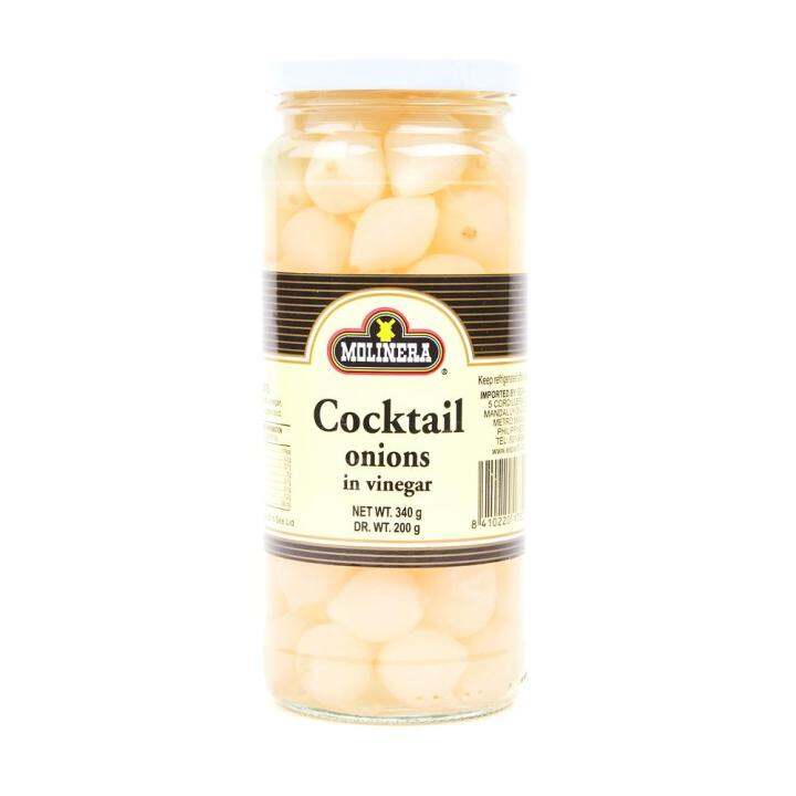 Molinera Cocktail Onions in Vinegar 340g | Lazada PH