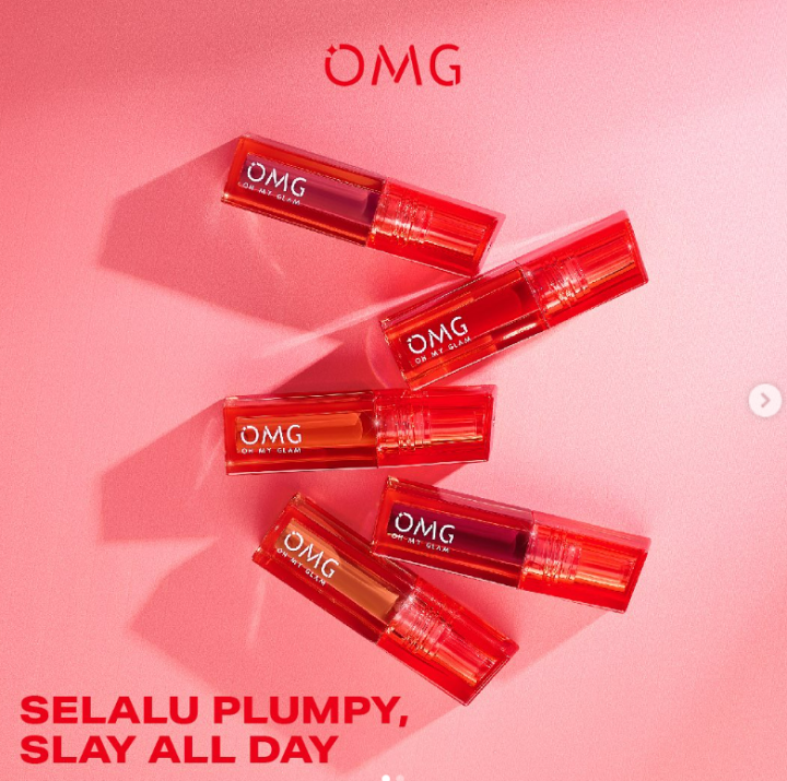 OMG OH MY GLAM Glassy Lip Tint 2g | Lazada Indonesia