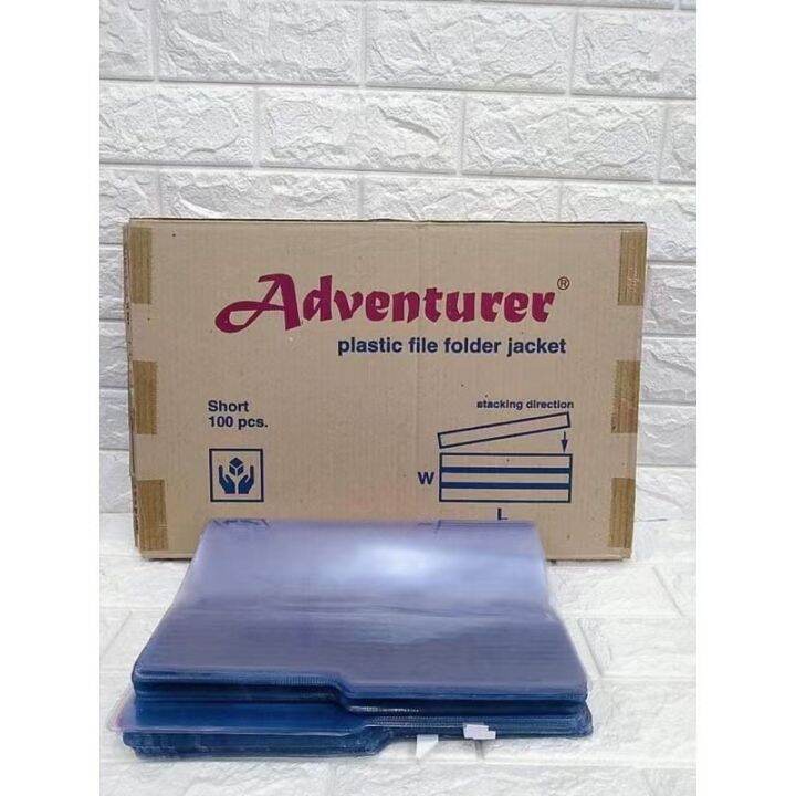 Clear Plastic File Folder Jackets | by 20s | Short, Long | Lazada PH