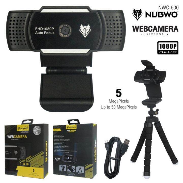 กล้องเว็ปแคม Webcam Webcamera Nubwo รุ่น NWC-500 | Lazada.co.th