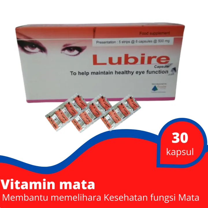 Lubire kapsul oabat mata 30 kapsul vitamin mata minus mata katarak ...