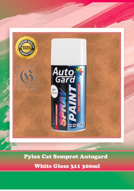 Pylox Cat Semprot Autogard White Gloss 311 300ml | Lazada Indonesia