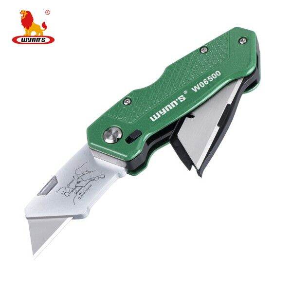 WYNNS Foldable All Steel Utility Knife. Pen Knife. Multi Purpose Knife ...