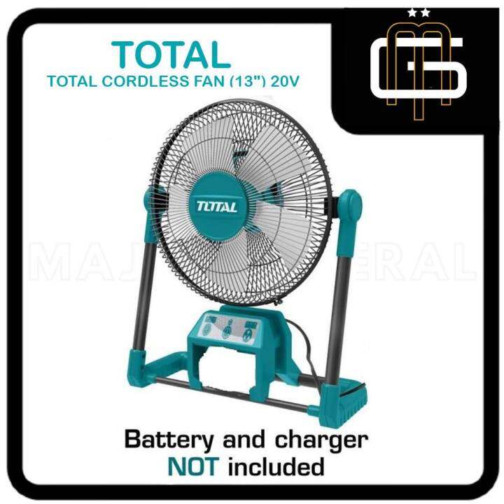TOTAL CORDLESS FAN (13) 20V (TFALI2001) | Lazada PH