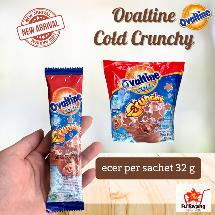 Ovaltine Cold Crunchy / Chocolate Malt / Minuman Coklat Ecer Sachet ...