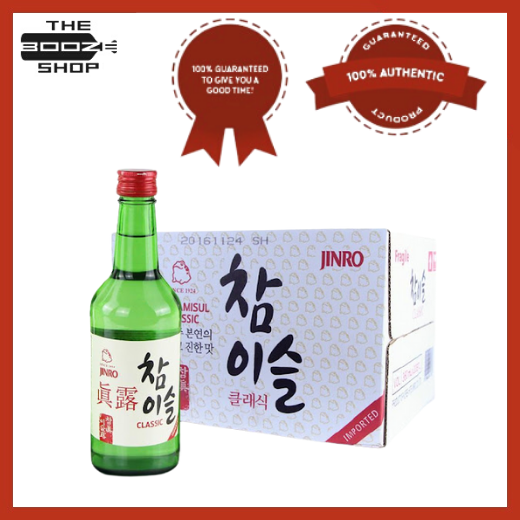 Jinro Chamisul Original Classic Soju 360ml x 20 (Case) | Lazada PH