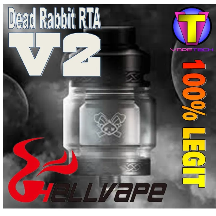 Hellvape Dead Rabbit V2 RTA (25mm) 100 Legit/Authentic/Genuine | Lazada PH